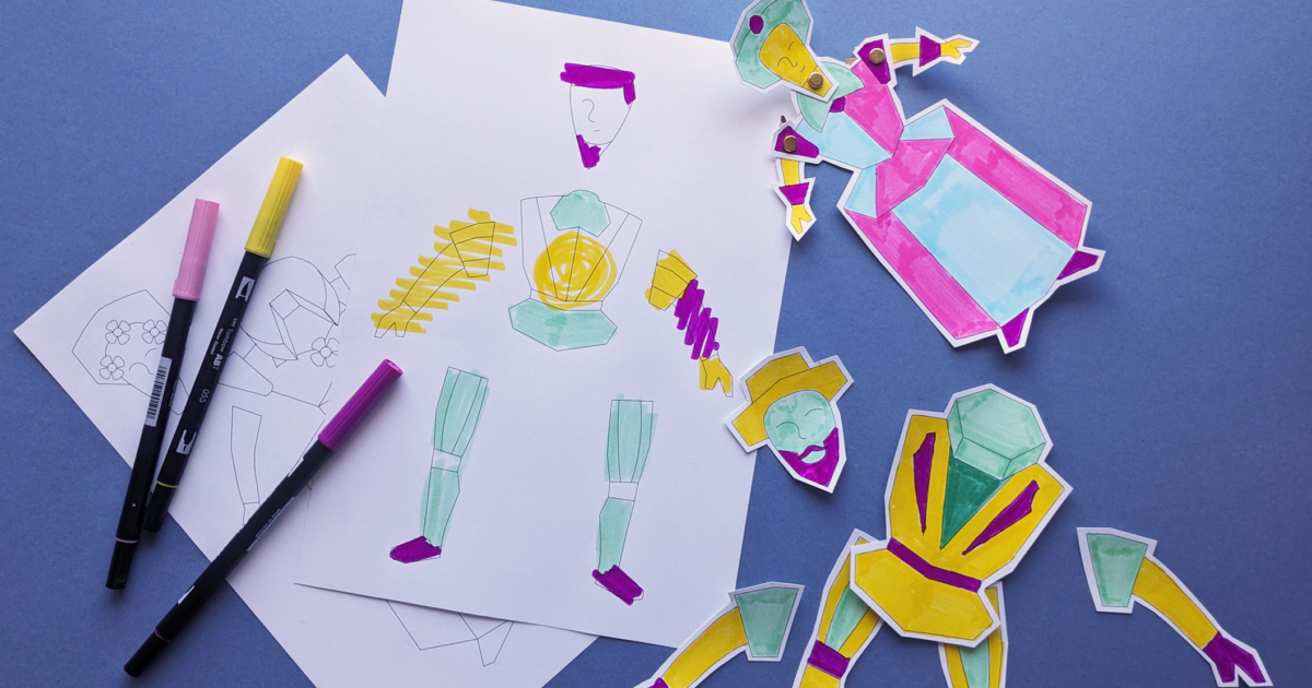 Paper Puppet Animation - The Big Draw