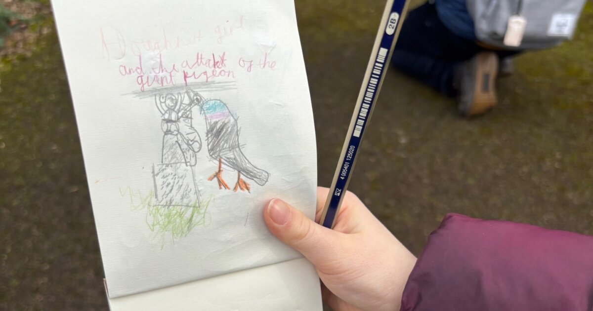Drawn Together at Charlton House Library - The Big Draw