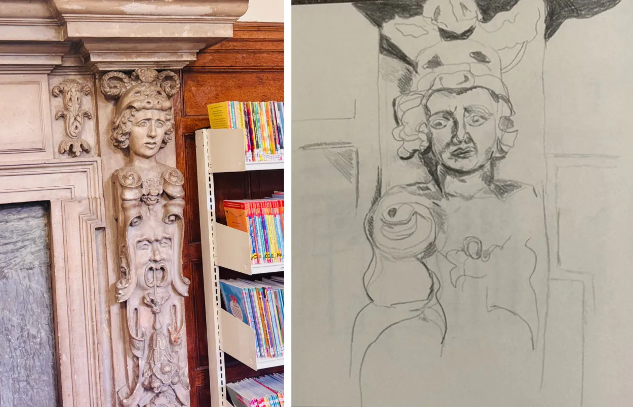 Drawn Together at Charlton House Library - The Big Draw