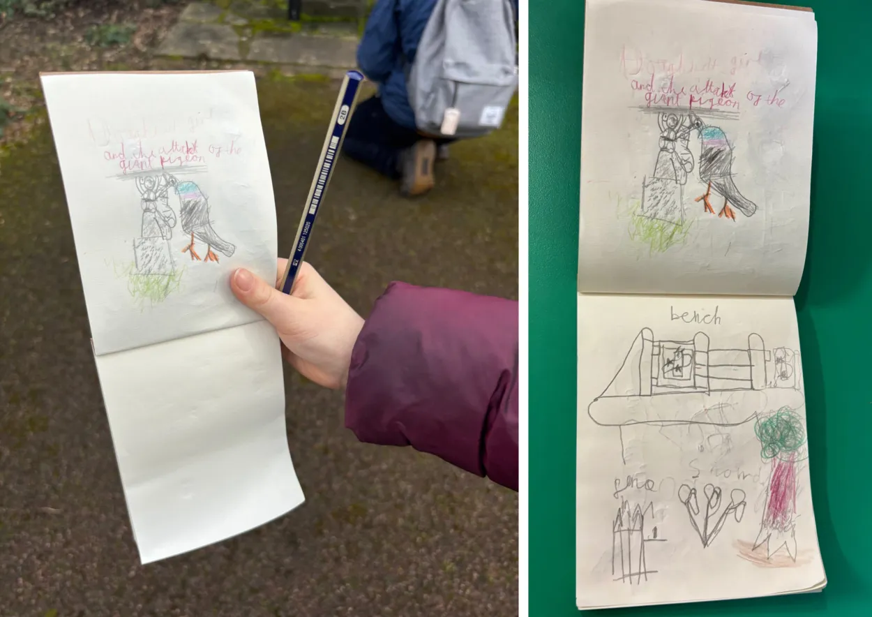 Drawn Together at Charlton House Library - The Big Draw