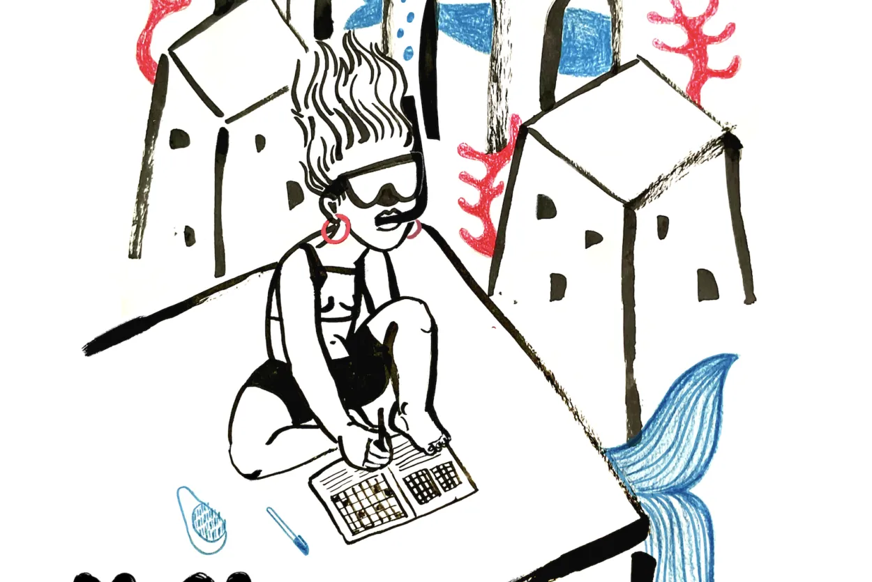 Sketchnight - Urban diving - The Big Draw