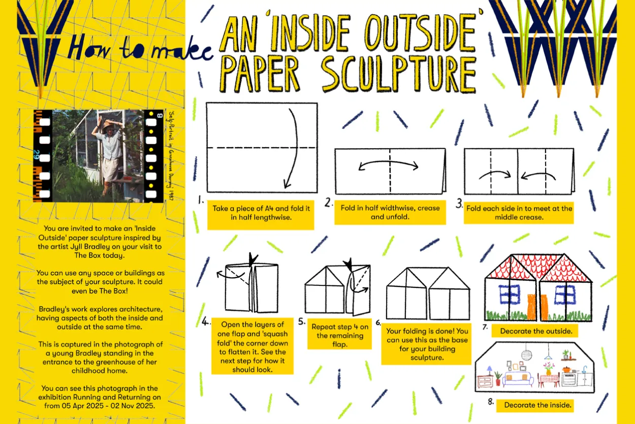 'Inside Outside' Paper Sculptures - The Big Draw