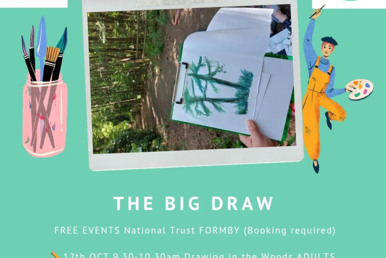 Family DOODLE in the Woods - The Big Draw